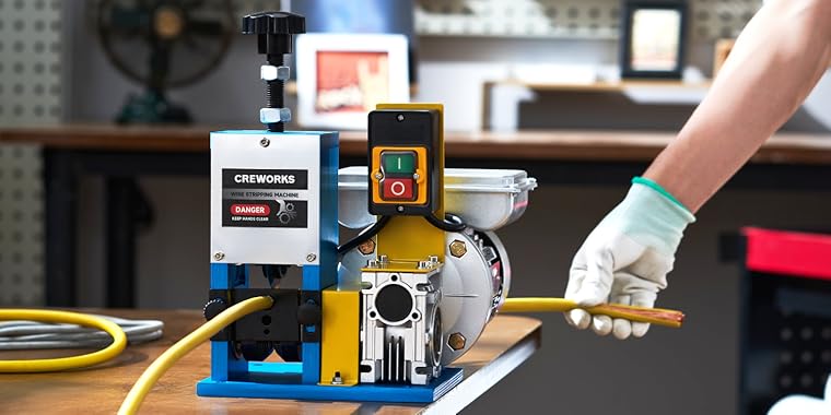 How to Use a Wire Stripping Machine — Creworks Equipment