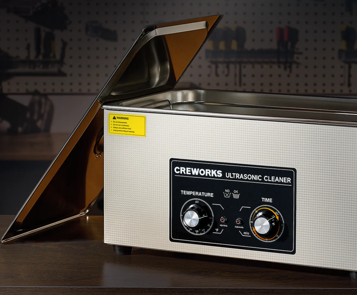 How to Use Your Ultrasonic Cleaner for Rust Removal — Creworks Equipment
