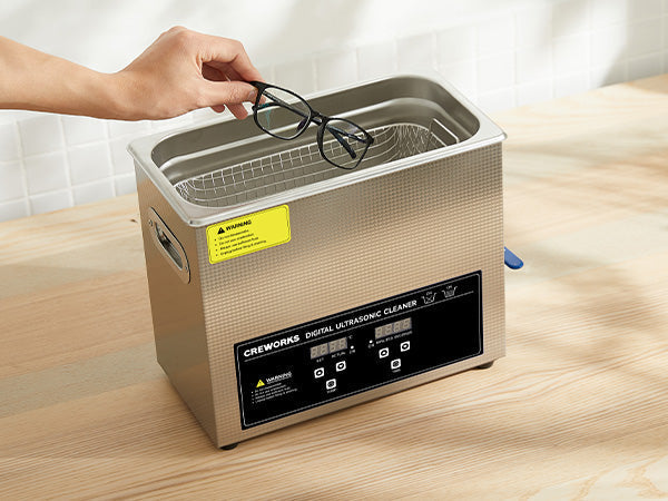 Here's a general guide on how to use an ultrasonic cleaner — Creworks ...