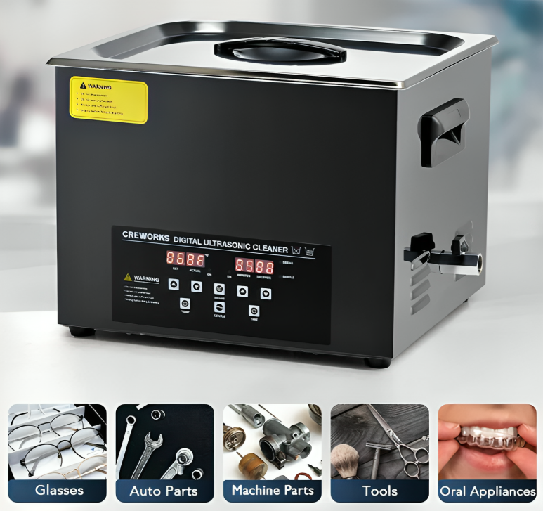 Digital Ultrasonic Cleaner or Knob Ultrasonic Cleaner? — Creworks Equipment
