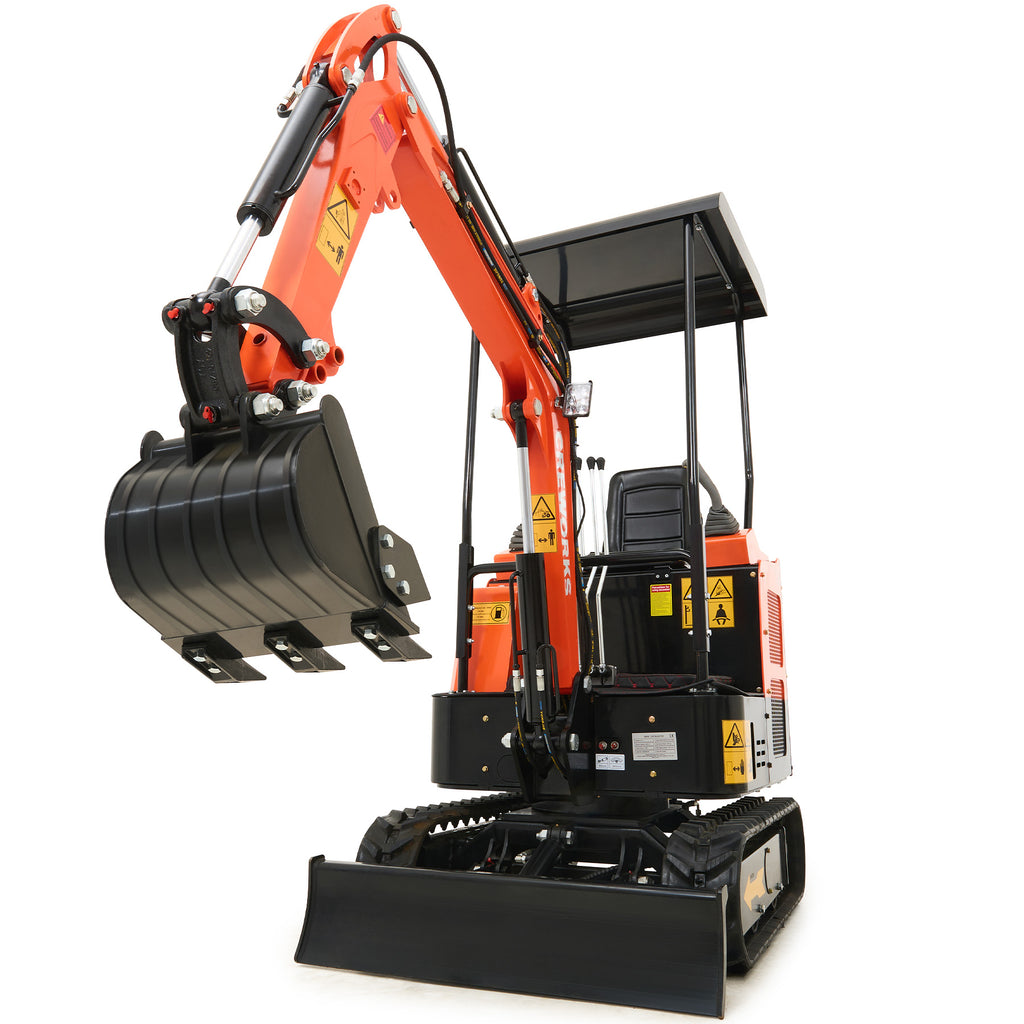 Top Compact & Mini Excavator Diggers — Creworks Equipment