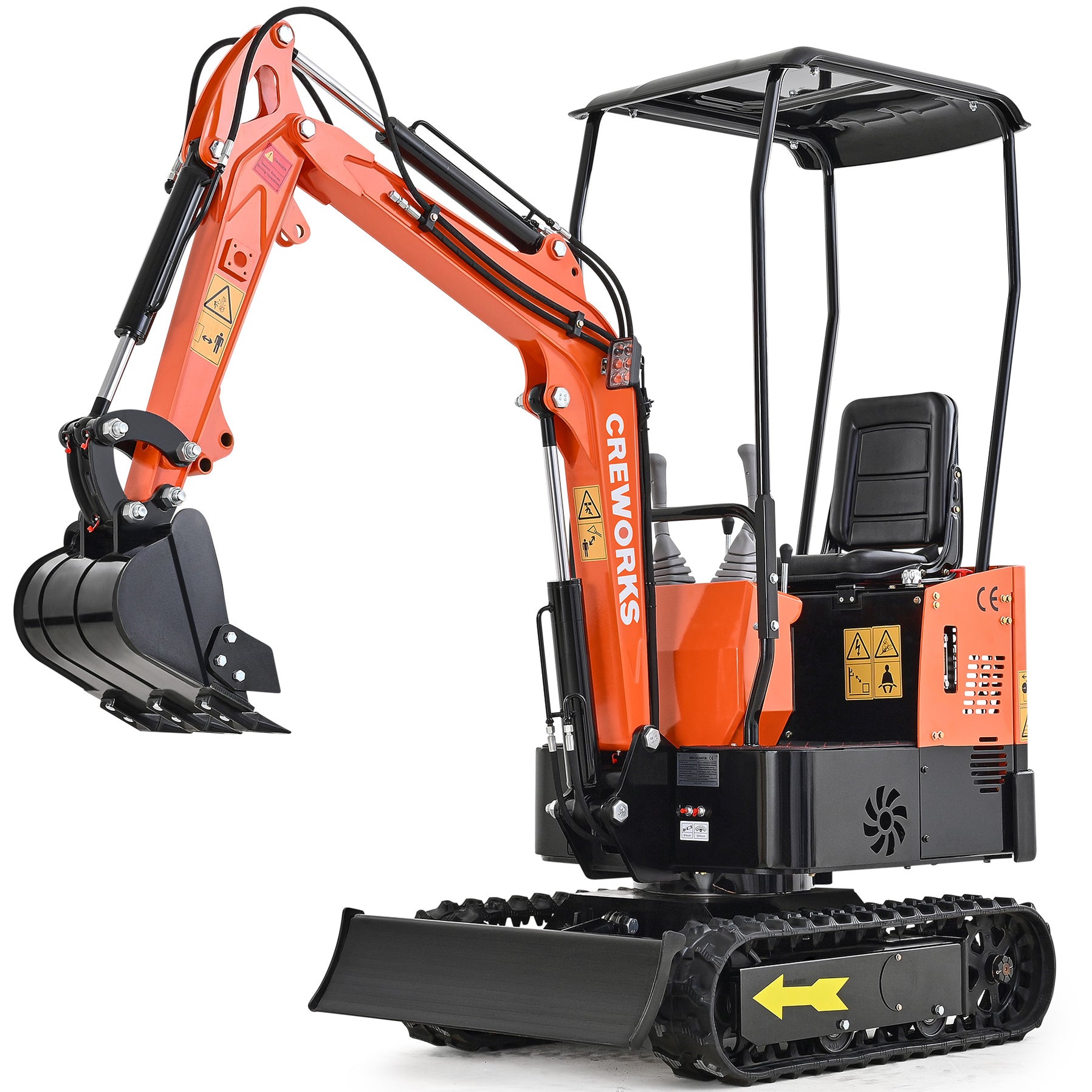 Top Compact & Mini Excavator Diggers — Creworks Equipment