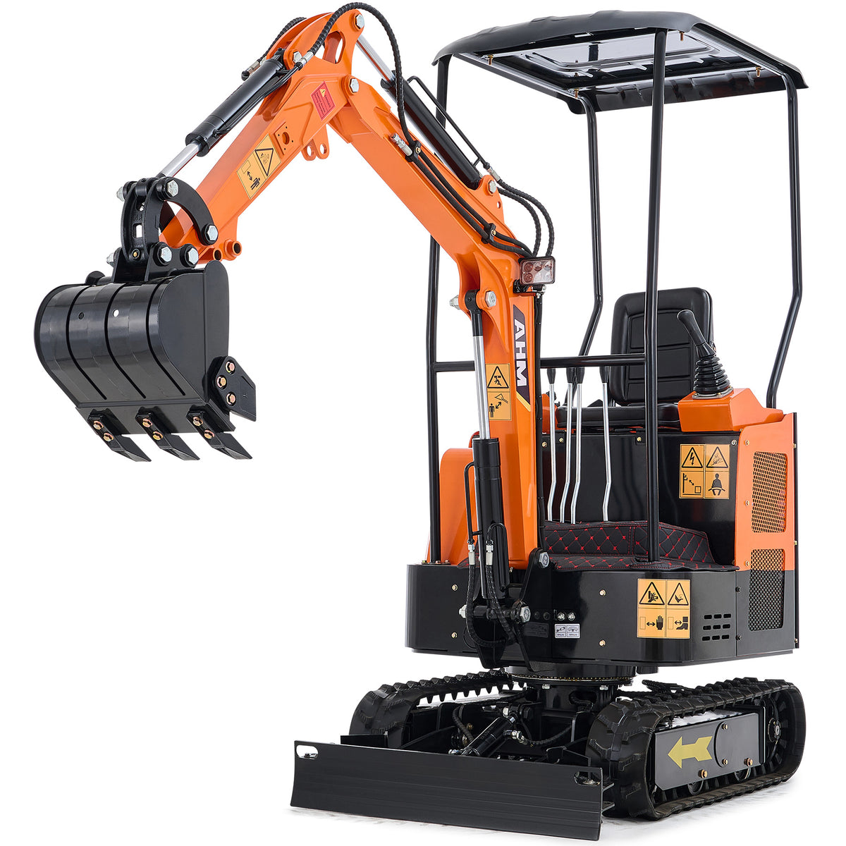AHM | AX-16S | 23 HP B&S Engine Mini Excavator with Retractable Underc ...