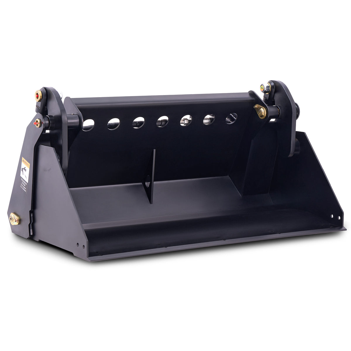 41" 4-in-1 Combo Mini Skid Steer Bucket Attachment with Quick Attach ...