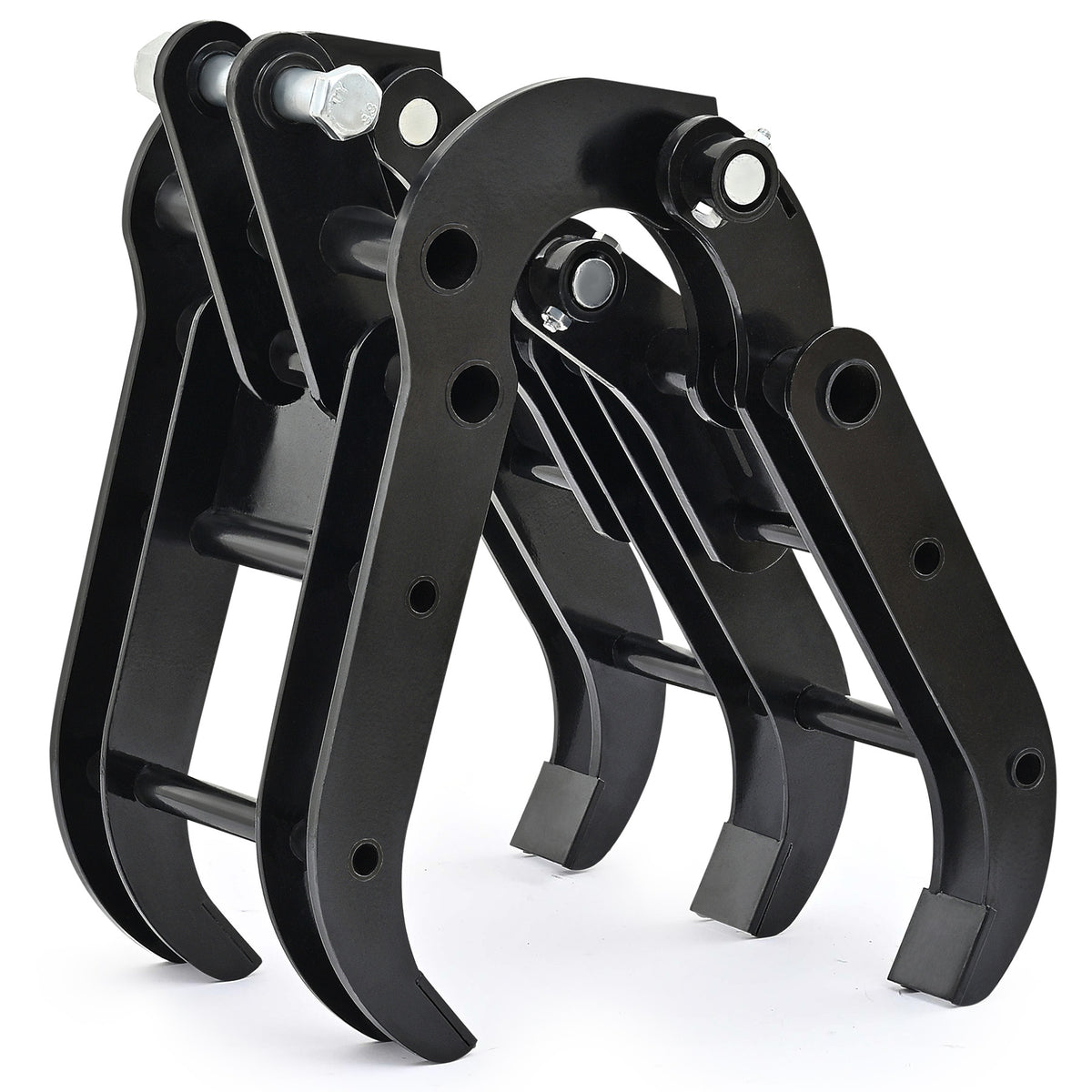 Mini Excavator Grapple Grabber Attachment with Wide Opening for Woods ...