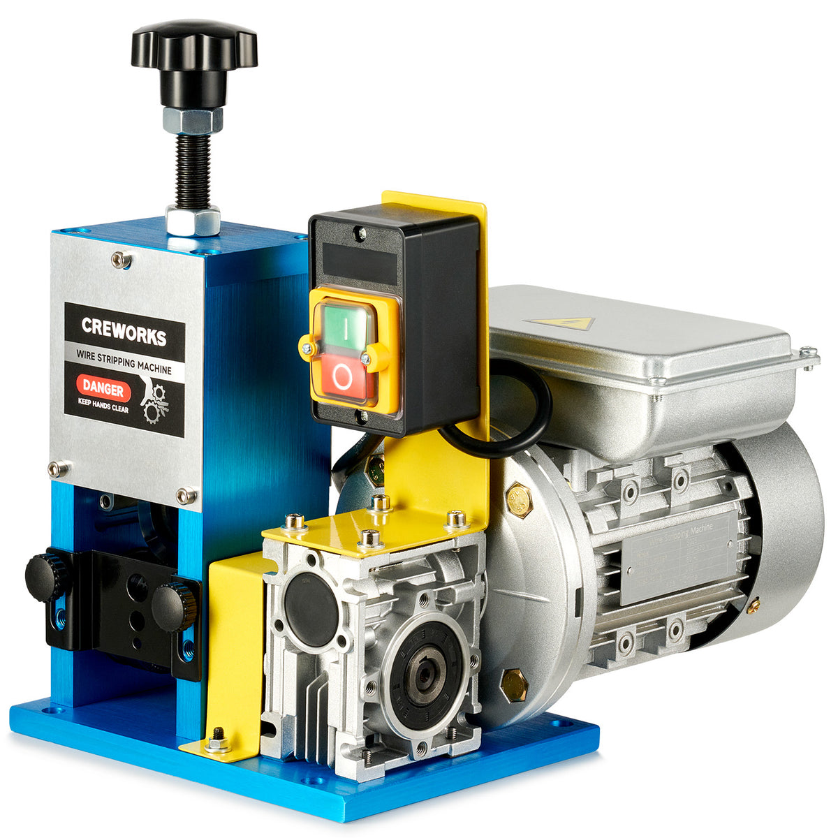 CREWORKS Automatic Wire Stripping Machine for 0.06"-1" Electrical Wire ...