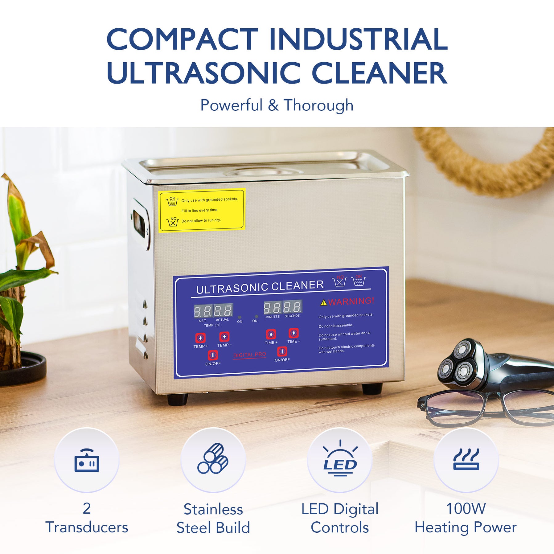 Ultrasonic Cleaner - Commercial Cleaning Machine - Creworks Equipment