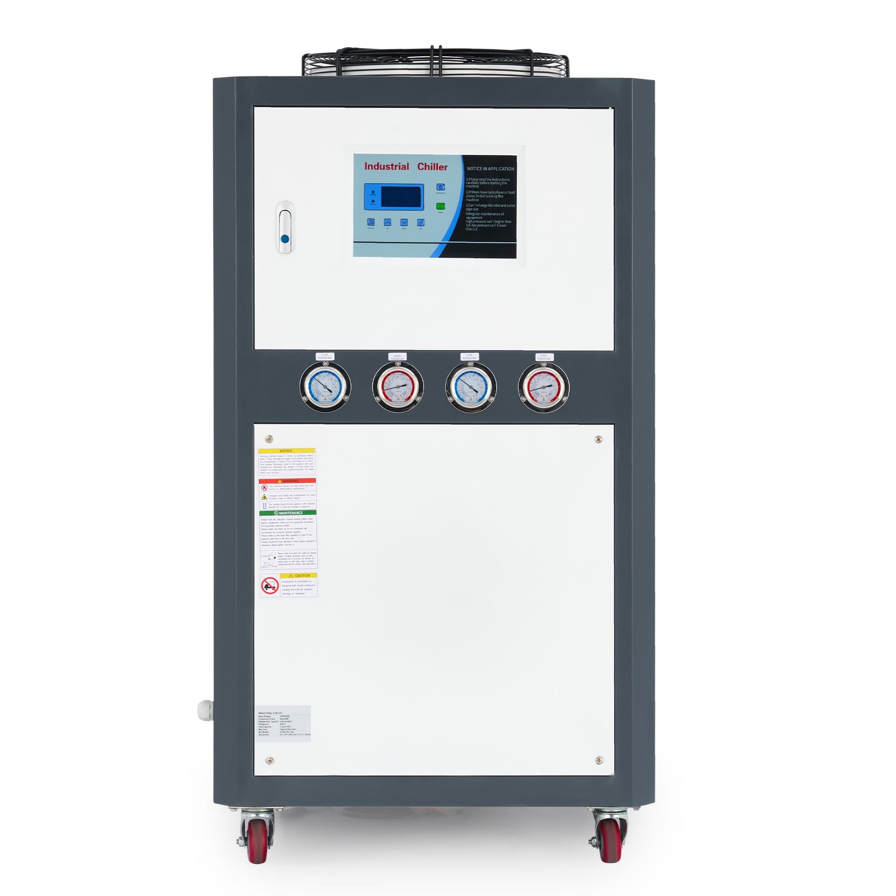 6.8 Ton Cooling Chiller for 37 Gal. Laser & CNC Water Chiller ...