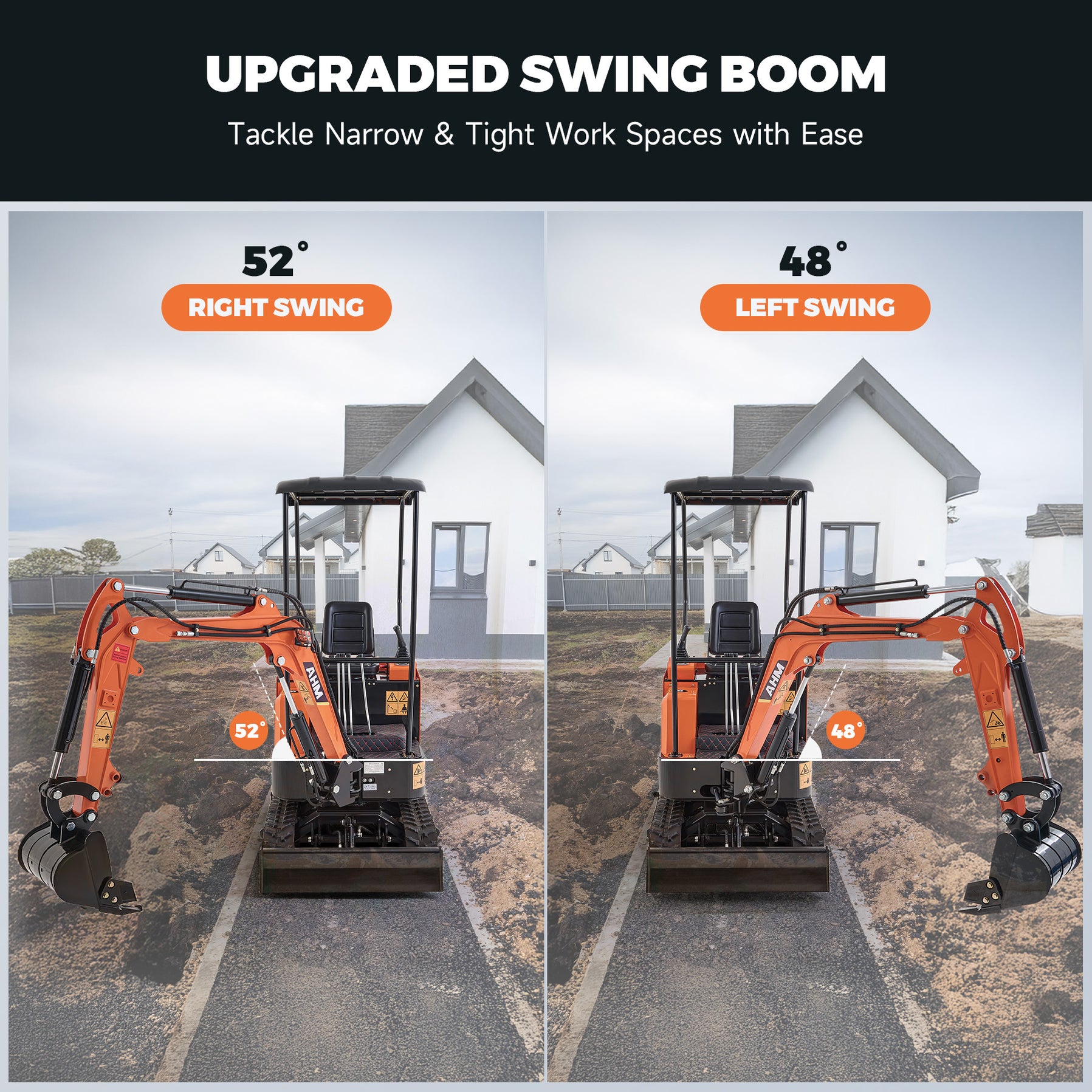 Top Compact & Mini Excavator Diggers — Creworks Equipment