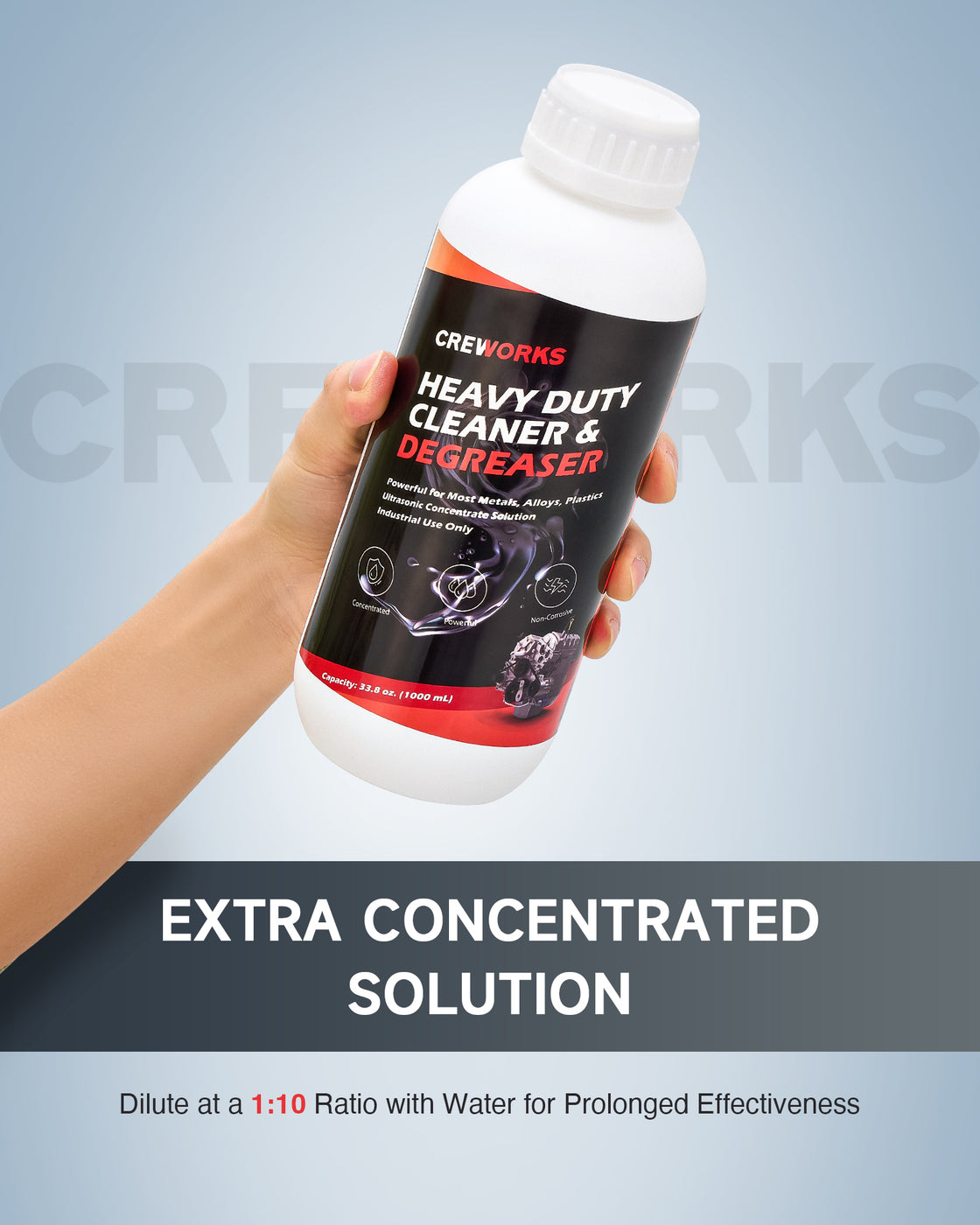 Concentrated Carburetor Cleaning Solution for Ultrasonic Cleaner 34 oz ...