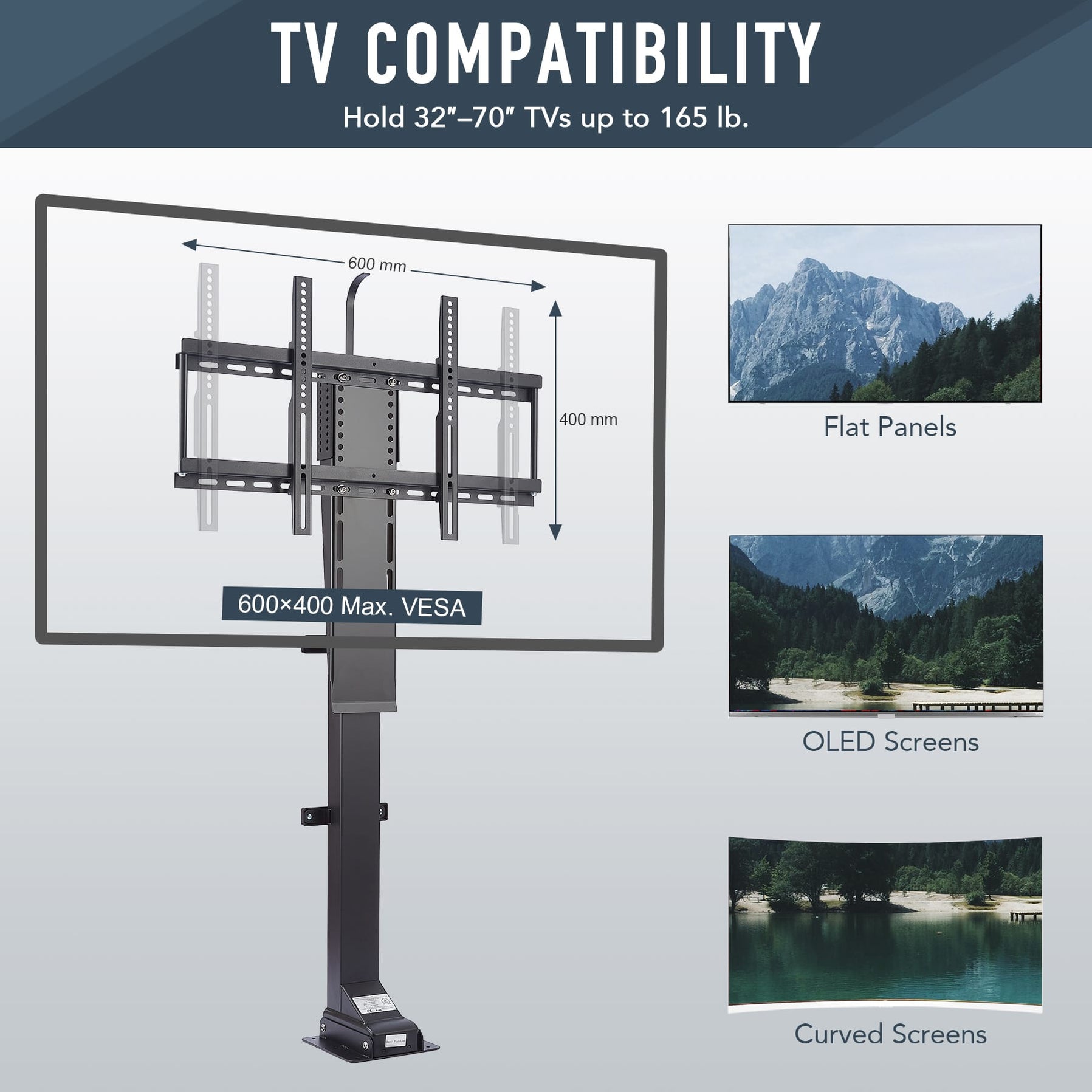 Motorized TV Lifts for Modern Homes — Creworks Equipment