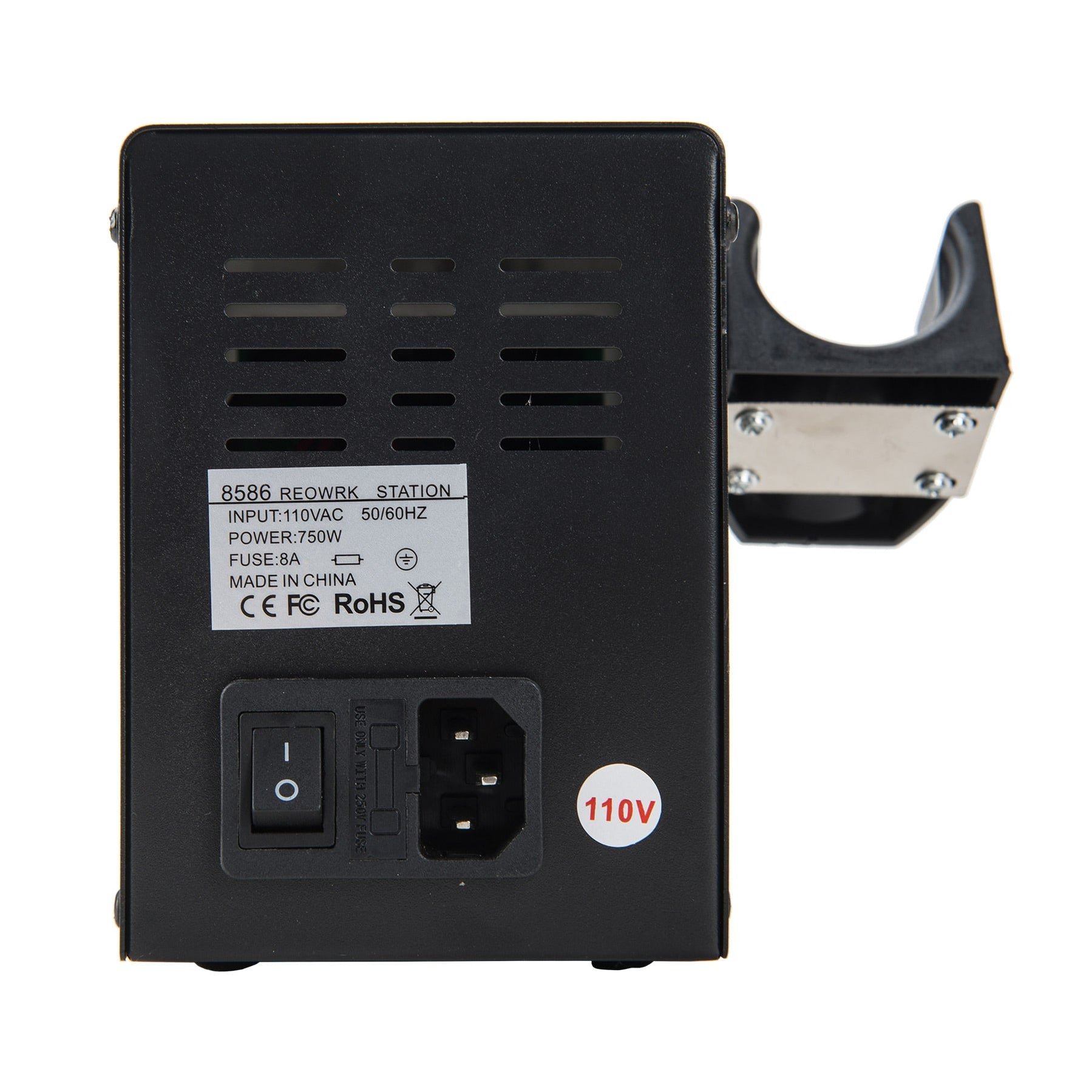 2-in-1 SMD Rework Station - Upgraded with Hot Air Gun, Solder Iron, LE ...