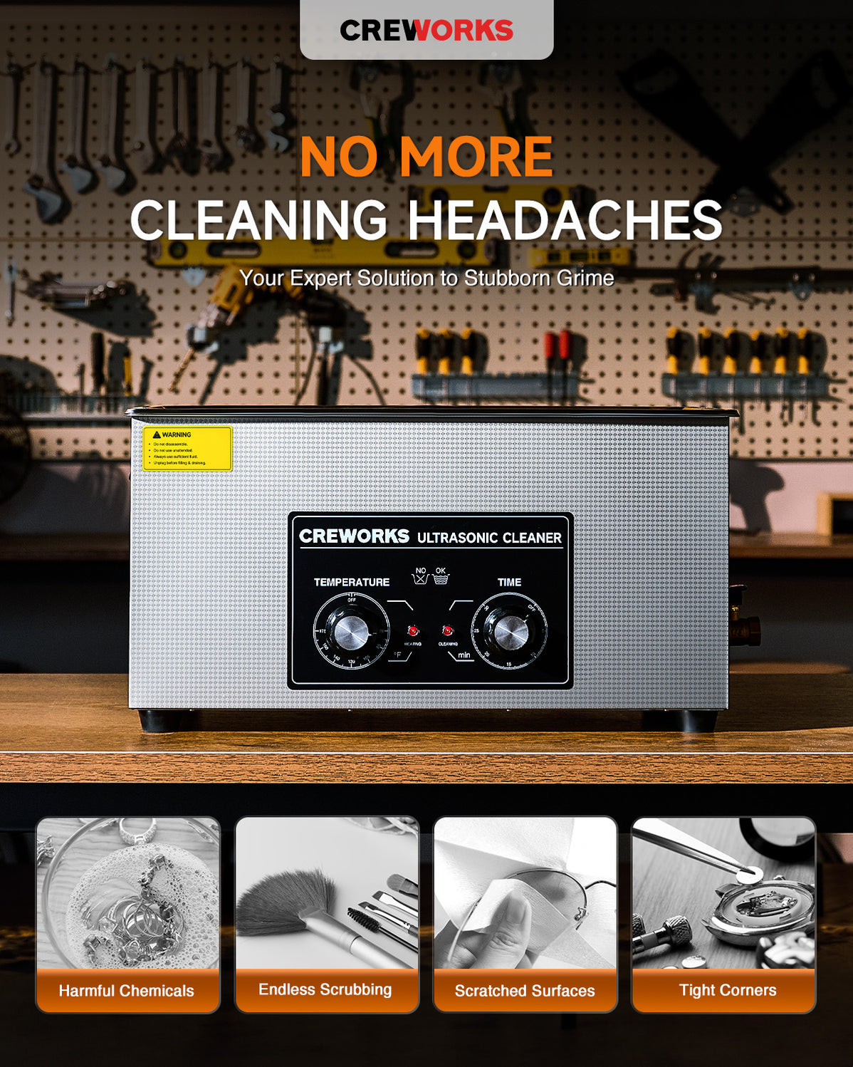 Ultrasonic Cleaner — Creworks Equipment