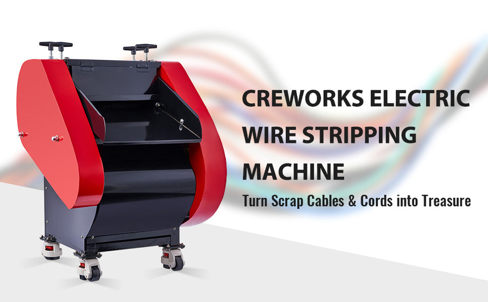 Automatic Wire Stripper with 12-Channel and Dual Roller Wheels ...